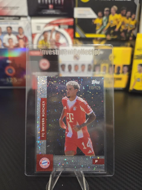 TOPPS BAYERN TEAM Set 2025-26 Luis Diaz Parallel /125 Refractor EUR 9 ...