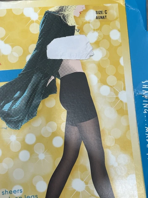 SPANX 4 PAIRS Center Stage Shaping Tights & Lurex Backseam Shaping ...