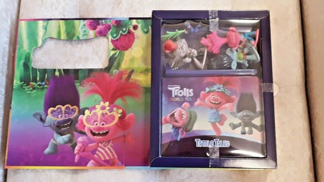DREAMWORKS TROLLS WORLD Tour Tattle Tales New Storybook Book + 4 ...