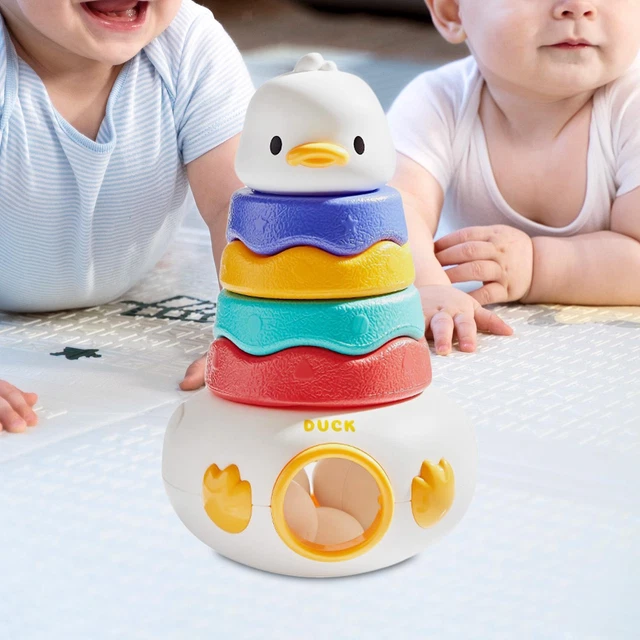 STACKING NESTING CIRCLE Toy for Fine Motor Skill Birthday Gifts ...