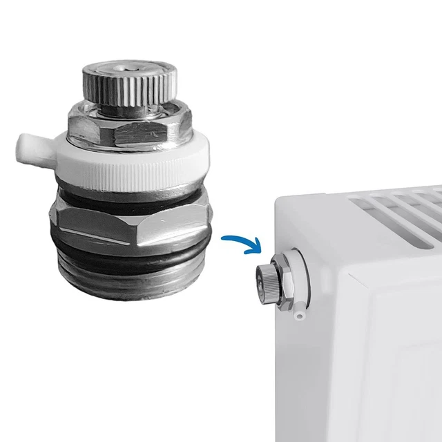 RADIATOR EXHAUST AUTOMATIC Venting Removes Trapped Air Brass And ...