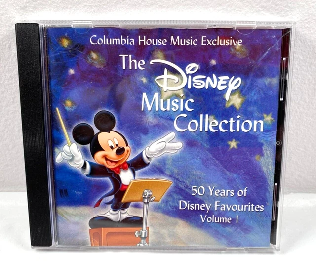 THE DISNEY MUSIC Collection 50 Years Vol 1 (CD) Disc Columbia House ...