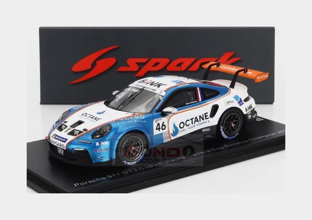 1:43 SPARK PORSCHE 911 Gt3 Cup #46 Carrera Cup Benelux Champion 2023 ...