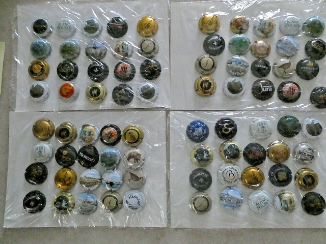 LOT DE 80 Capsules Cremant, Cava .....Differentes (873) EUR 4,00 ...
