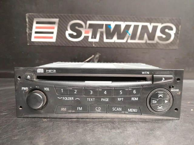MITSUBISHI TRITON STEREO/HEAD Unit Head Unit, Single Din (W776), Mn, 08 ...