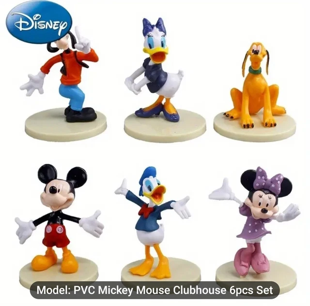 Disney Licensed Mickey Mouse Clubhouse Character Figures Cake Toppers 7844