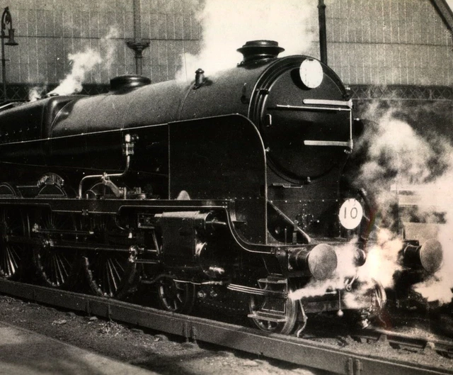 SOUTHERN 4-6-0 LORD Hawke locomotive train RPPC photograph postcard ...