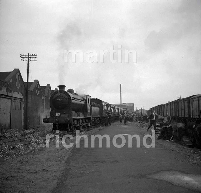LEITH WALK J37 0-6-0 64624 31.8.63 6 x 6 cm Railway Negative RN422 £4. ...