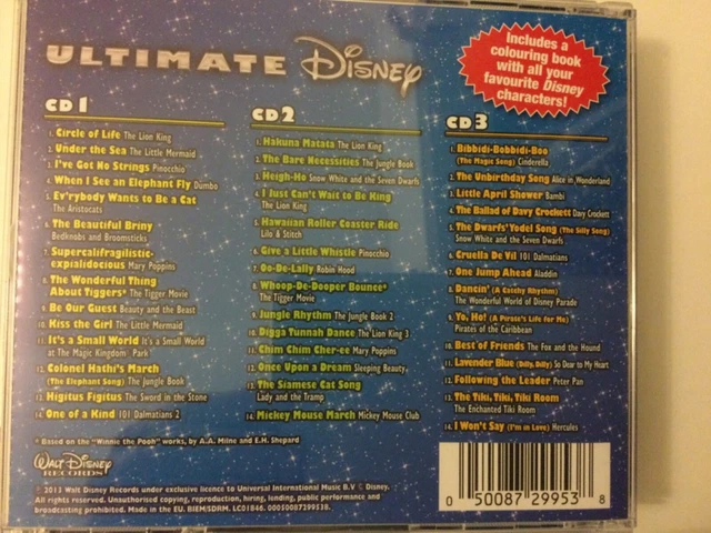 ULTIMATE DISNEY BY Various Artists (CD, 2013) £3.00 - PicClick UK
