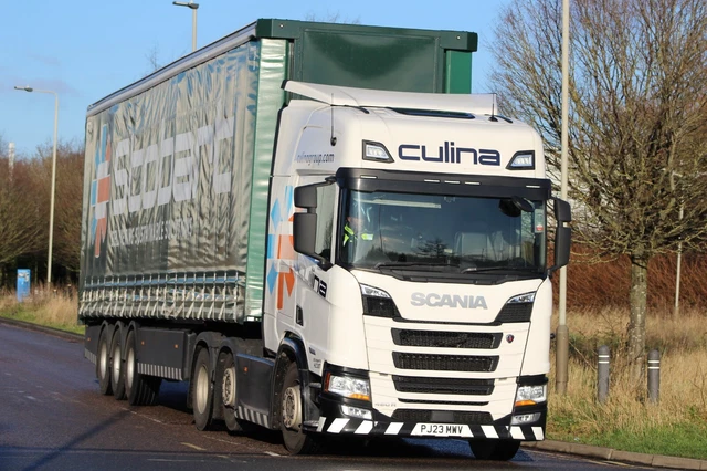 CULINA GROUP SCANIA H2307 PJ23MWV 6x4 TRUCK/LORRY PHOTO £0.99 - PicClick UK