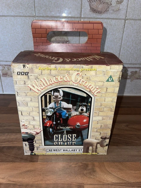 RARE AARDMAN WALLACE and Gromit VHS Tapes Collection Box All Sealed VHS ...