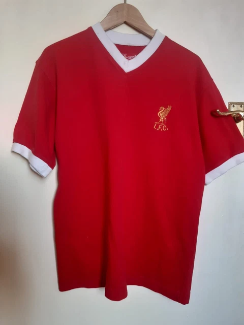 LIVERPOOL FC RETRO Home Shirt Circa 1970’s Medium £25.00 - PicClick UK