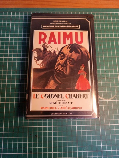 VHS LE COLONEL Chabert Raimu René Chateau 1943 K7 video cassette EUR 4,00 - PicClick FR