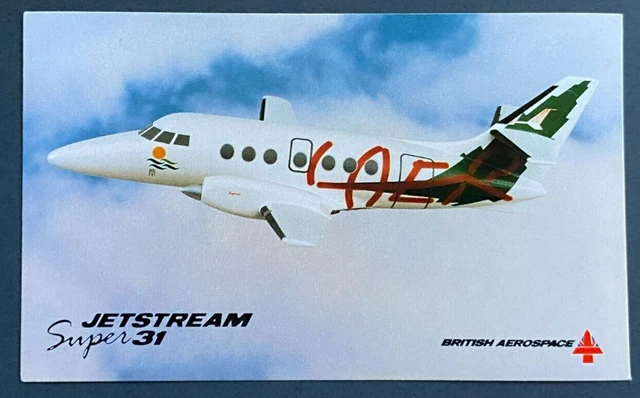 BRITISH AEROSPACE JETSTREAM Super 31 Aircraft Sticker $2.99 - PicClick