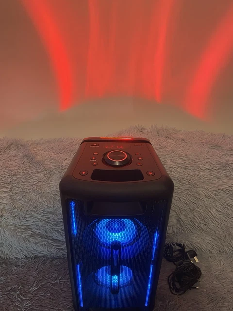 JVC PORTABLE WIRELESS Big Speaker MX-D829PB LED Light Up Bluetooth ...