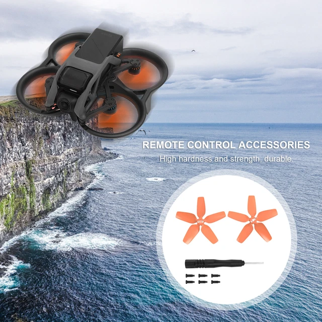 2PCS LOW NOISE Blade Propeller Props Drone Wing Fan Kits for DJI Avata ...