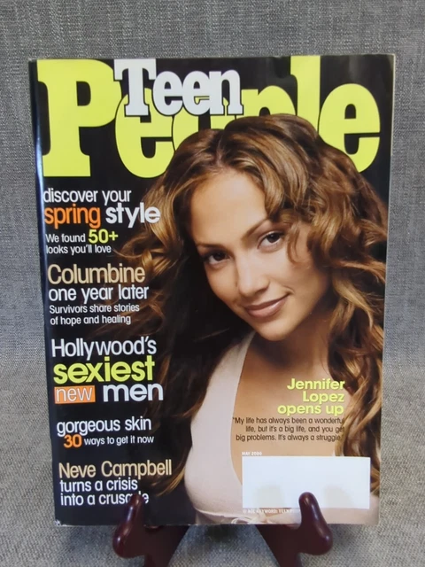 VINTAGE TEEN PEOPLE Magazine May 2000 Jennifer Lopez on Cover. £2.35 ...