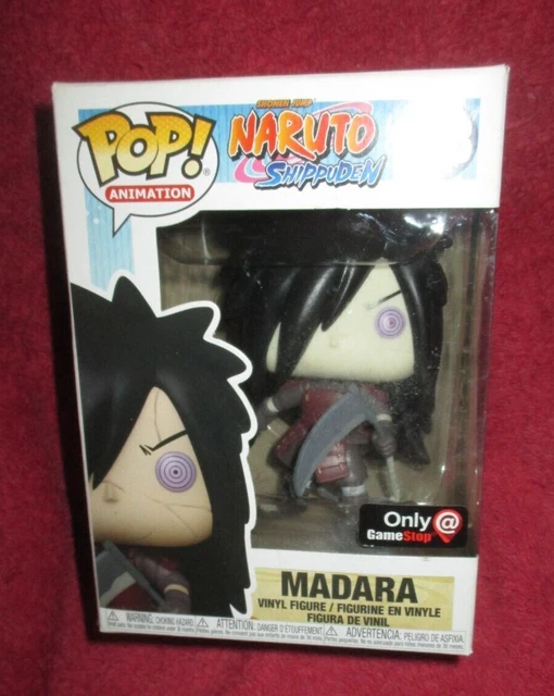 FUNKO POP MADARA UCHIHA w/ WEAPONS NARUTO SHIPPUDEN #978 GAMESTOP ...