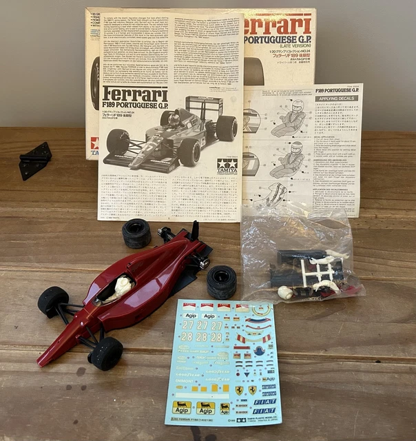 TAMIYA FERRARI F189 Portuguese GP 1/24 Model Car Kit. EUR 19,33 ...