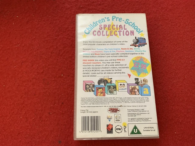 CHILDREN'S PRE-SCHOOL SPECIAL Collection Rare Vintage Vhs Video Tested ...