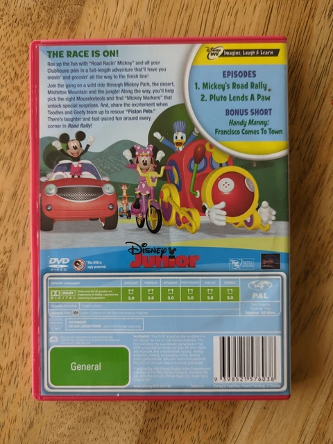 MICKEY MOUSE CLUBHOUSE - Road Rally (DVD, 2010) $5.99 - PicClick AU