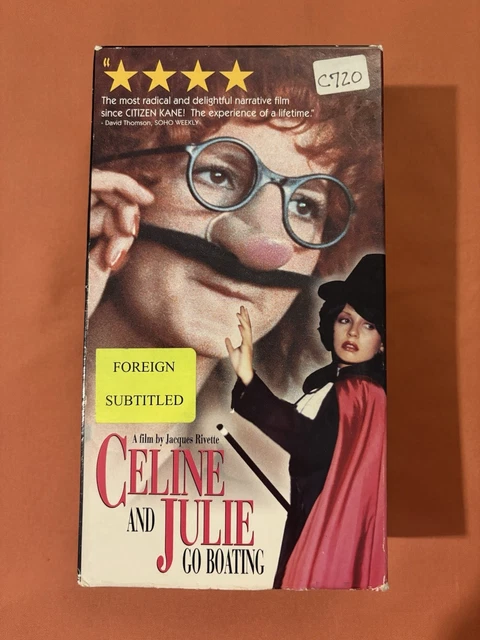 CELINE AND JULIE Go Boating (VHS, 1997) Jacques Rivette French Foreign ...