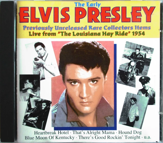 ELVIS PRESLEY - Cd "The Early Elvis Presley - Live At Louisana Hayride ...