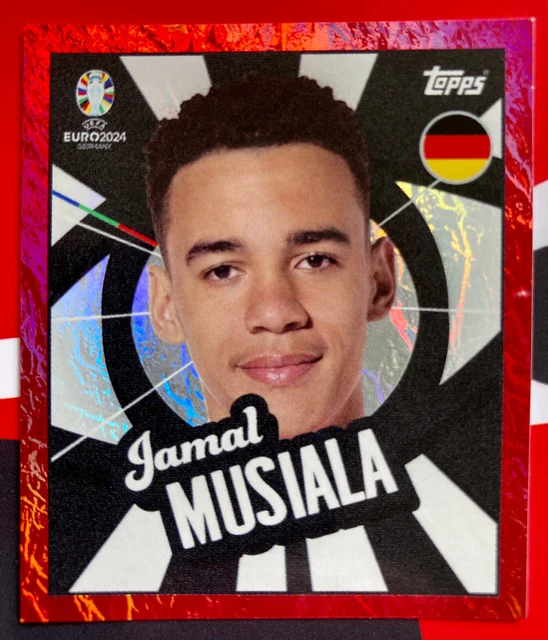 UEFA EURO 2024 Topps SWISS EDITION *Jamal MUSIALA* Germany £0.85 ...