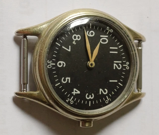 WW2 1944 U.S. Military Issued Bulova A11-Hack Watch spares repairs £53. ...