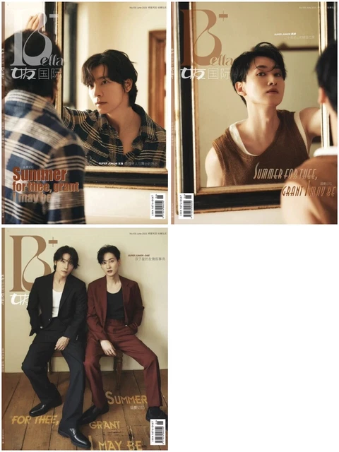 DONGHAE, EUNHYUK SUPER JUNIOR Bella June 2025 Cover/ PRE-ORDER $44.29 - PicClick AU