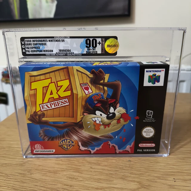 TAZ EXPRESS FOR Nintendo 64 (N64) Brand New And Authenticated VGA ...