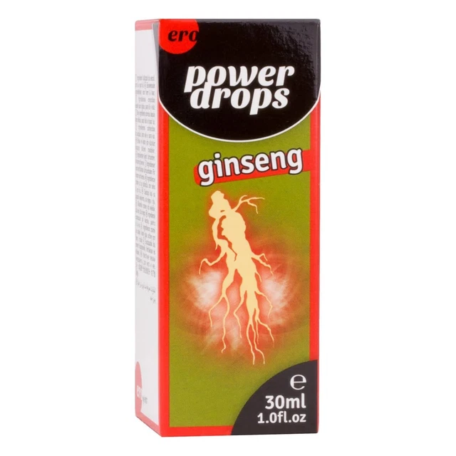 ERO POWER DROPS Ginseng For Men Women Strong 30ml Sex Energy Unisex ...