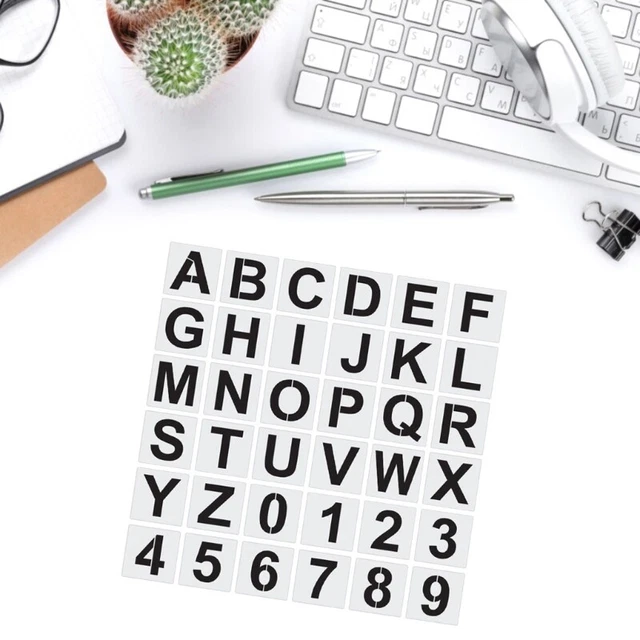 EYE CATCHING BLACK Bulletin Board Letter and Symbols Perfect for ...