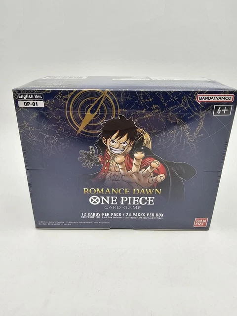 ONE PIECE CARD Game OP01 Romance Dawn Booster Display (24 Packs) Englisch EUR 499,00 - PicClick DE