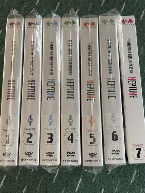 HYPERDIMENSION NEPTUNIA COMPLETE DVD Set Vol.1-7 Anime Series Japan ...