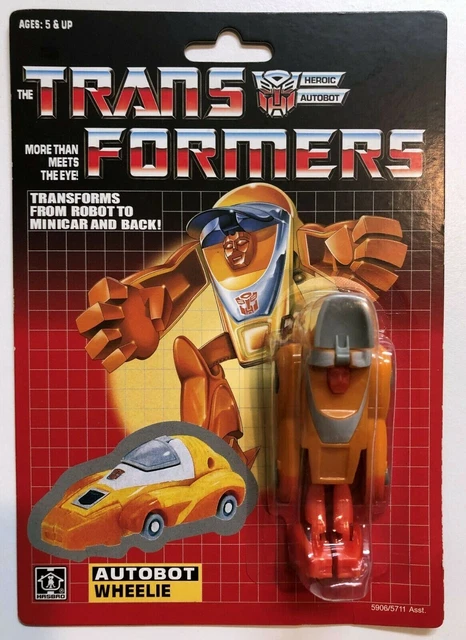 TRANSFORMERS G1 AUTOBOT Mini-Bot Wheelie Mosc! $19.99 - PicClick CA