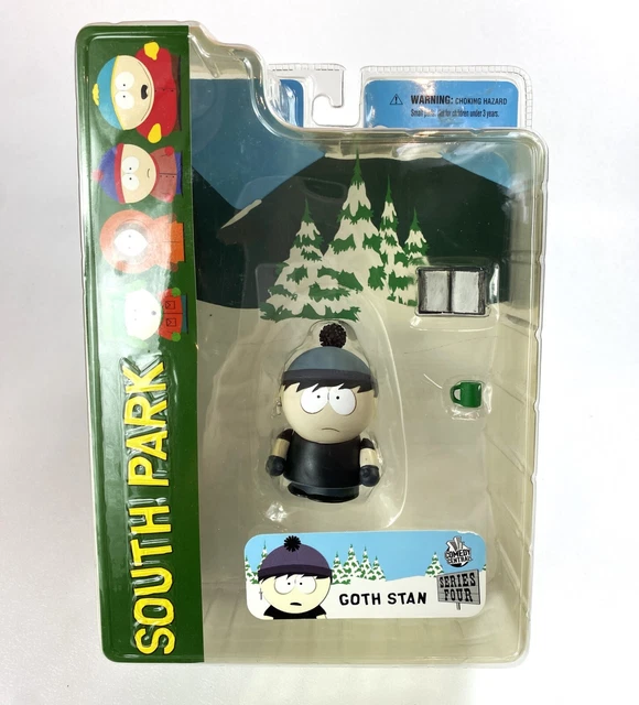 FIGURINE ARTICULÉE GOTH Stan South Park Series 4 neuve 2006 Mezco ...