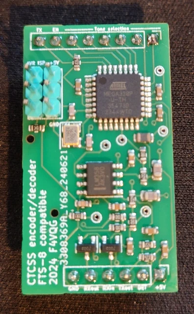 FTS-8 COMPATIBLE CTCSS encoder/decoder for Yaesu EUR 38,00 - PicClick FR