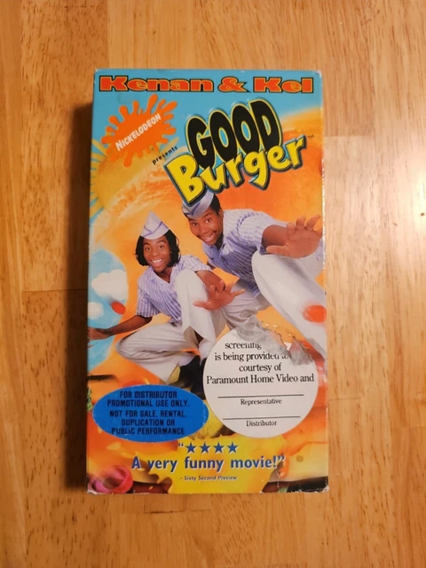GOOD BURGER [VHS], Good VHS, Kel Mitchell, Kenan Thompson, Si, Brian ...