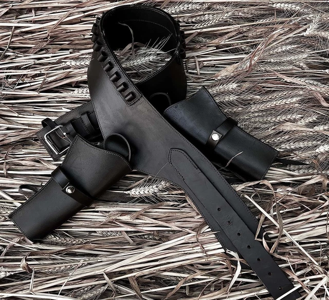 LEDER WESTERN WAFFENHOLSTER passt Heritage Rough Rider 6,5" , 4,75 ...