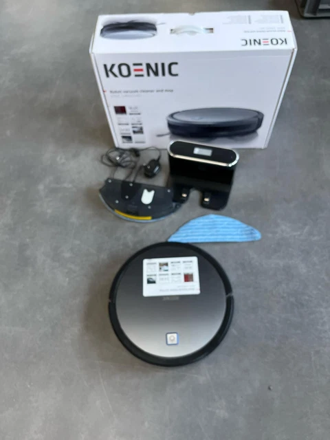 KOENIC KRVC 14820 WD Staubsaugerroboter - Test im Video - Ersatzteil ...