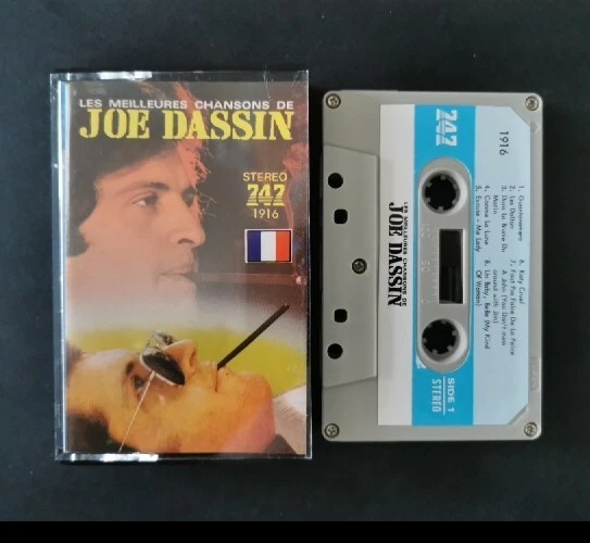 RARE JOE DASSIN " Les Meilleures Chansons De Joe Dassin" Cassette Audio ...