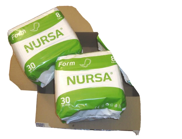 64ST. (2 X 32) NURSA Form Level 8 Inkontinenzeinlage EUR 18,00 ...