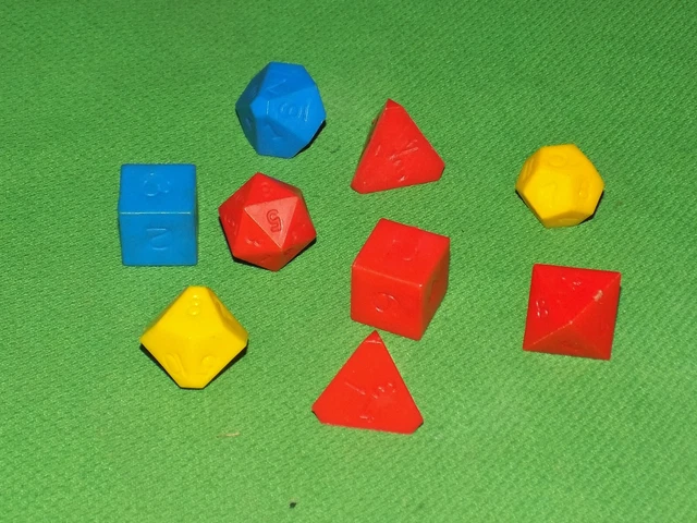 Vintage Dungeons & Dragons Gaming Dice 70s 80s (my Last Lot) £21.00