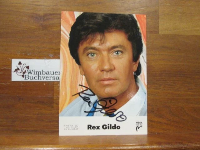 AUTOGRAFO ORIGINALE REX Gildo (1936-1999) /// Autografo Autografo ...
