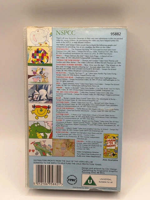 CHILDREN'S T.V. FAVOURITES Volume 2 VHS £10.80 - PicClick UK