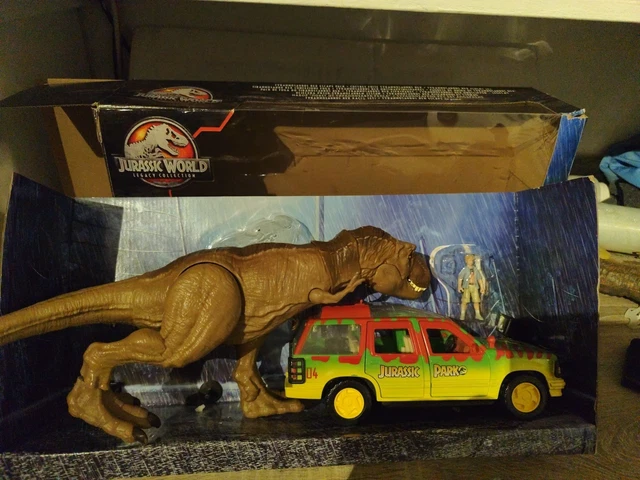 MATTEL JURASSIC WORLD Legacy Collection Tyrannosaurus Rex Escape Pack ...