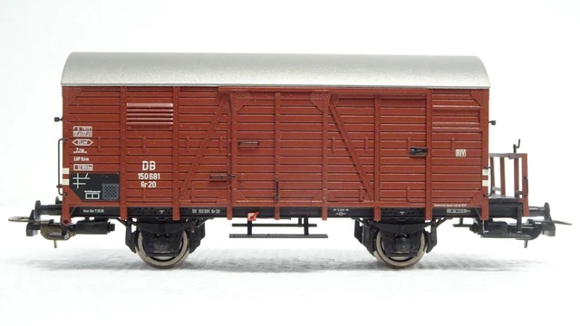 7025 H0 EU. gedeckter Güterwagen Gr 20 #150681 d. DB, EP 3 v. Liliput #235095 EUR 17,00 ...