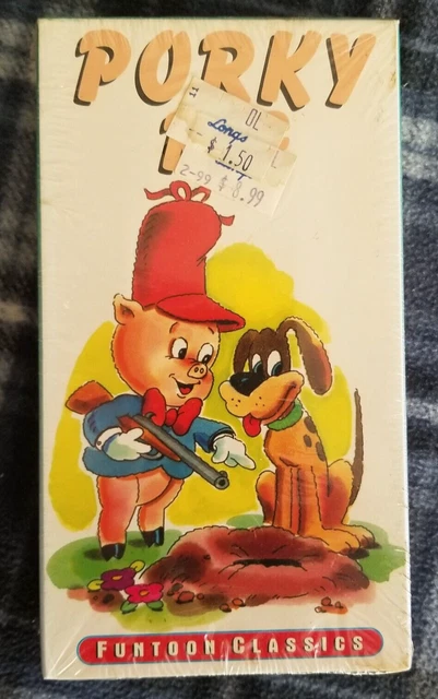 DESSIN ANIMÉ PORKY Pig Funtoon Classics VHS / vidéo AIC - NEUF scellé ...
