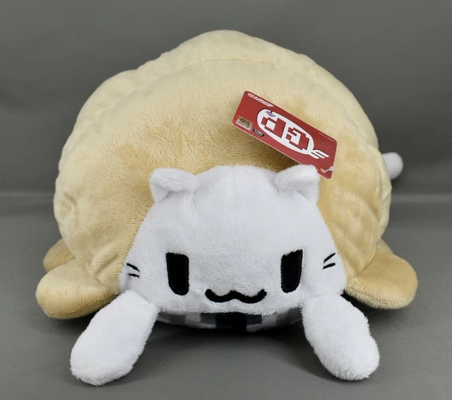 CHAX-GP GLOOMY STUFFED Giant Isopod Cat Plush CGP-433 White 11.5" tag ...